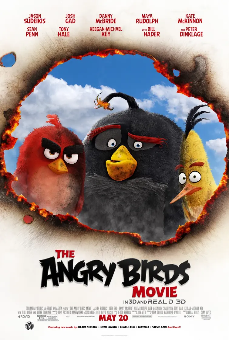 Completely forgot about the actaully good Angry Birds Movie turning 9 ...