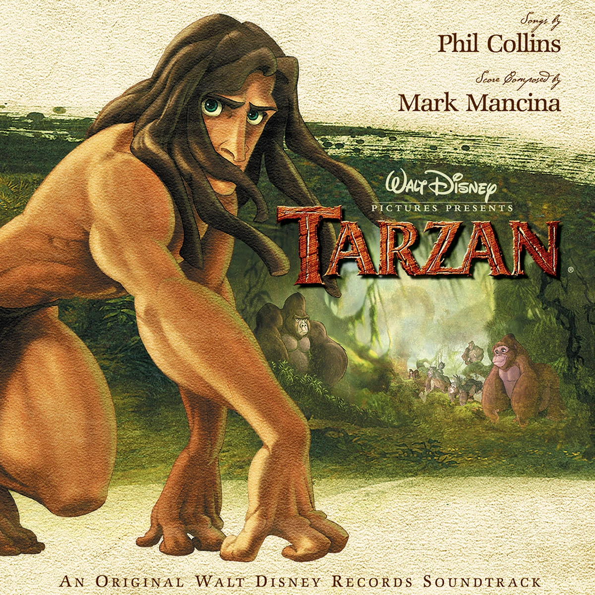 Disney's Tarzan (1999 soundtrack) | The 2D-Cartoon-Animated Wiki | Fandom