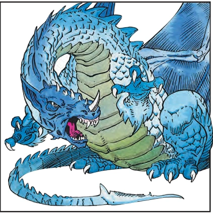 Blue Dragon | 2e D&D Wiki | Fandom