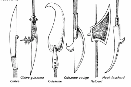 Glaive to Hook-fauchard | 2e D&D Wiki | Fandom