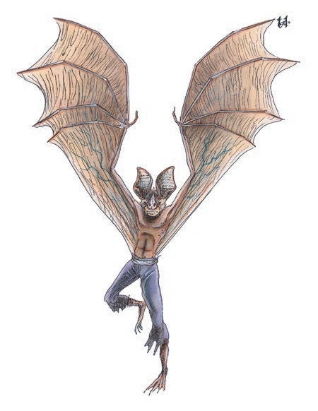 Werebat | 2e D&D Wiki | Fandom