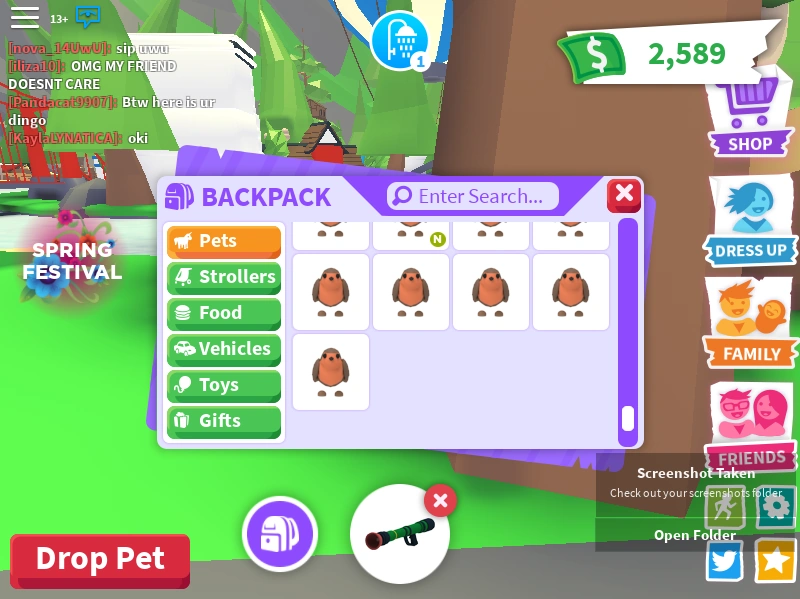 Here's my inventory after around 150-175 days of Adopt Me after the ...