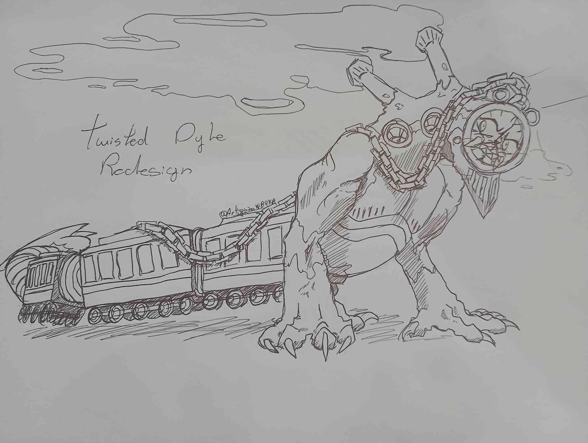 A little T. Dyle Redesign idea that- | Fandom