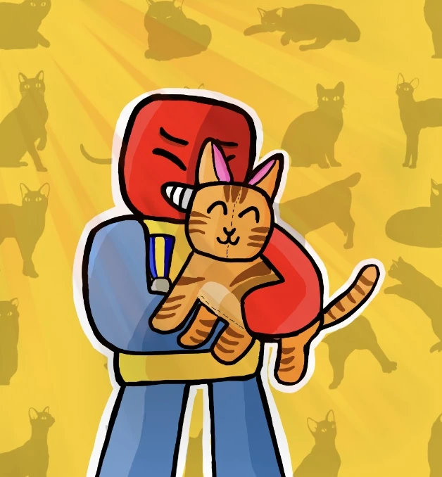 Onett with cat plushie | Fandom