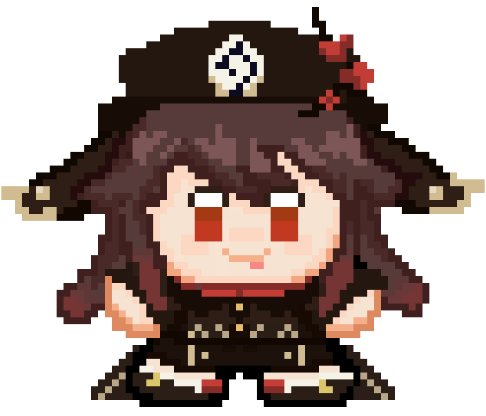 Hu tao but Pixel | Fandom