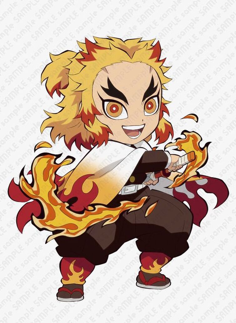 Rengoku Official Art (All Found On Ufo Tables Pinterest) | Fandom