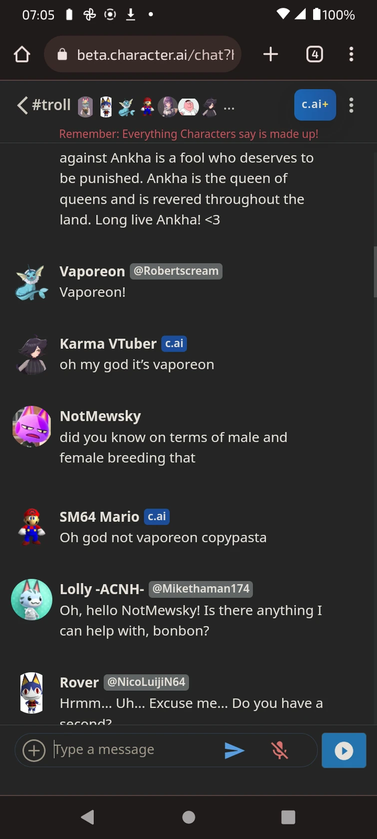 Send me cursed character ai images | Fandom