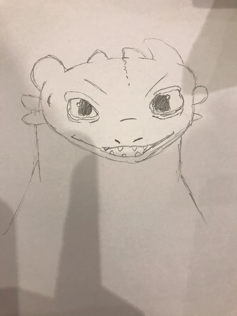My drawing of toothless write what u think of it | Fandom
