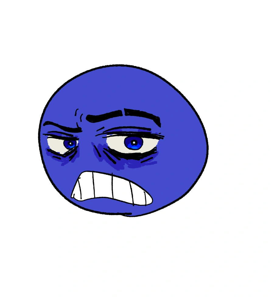 Homie with semi-realistic eyes/ brows is cursed | Fandom