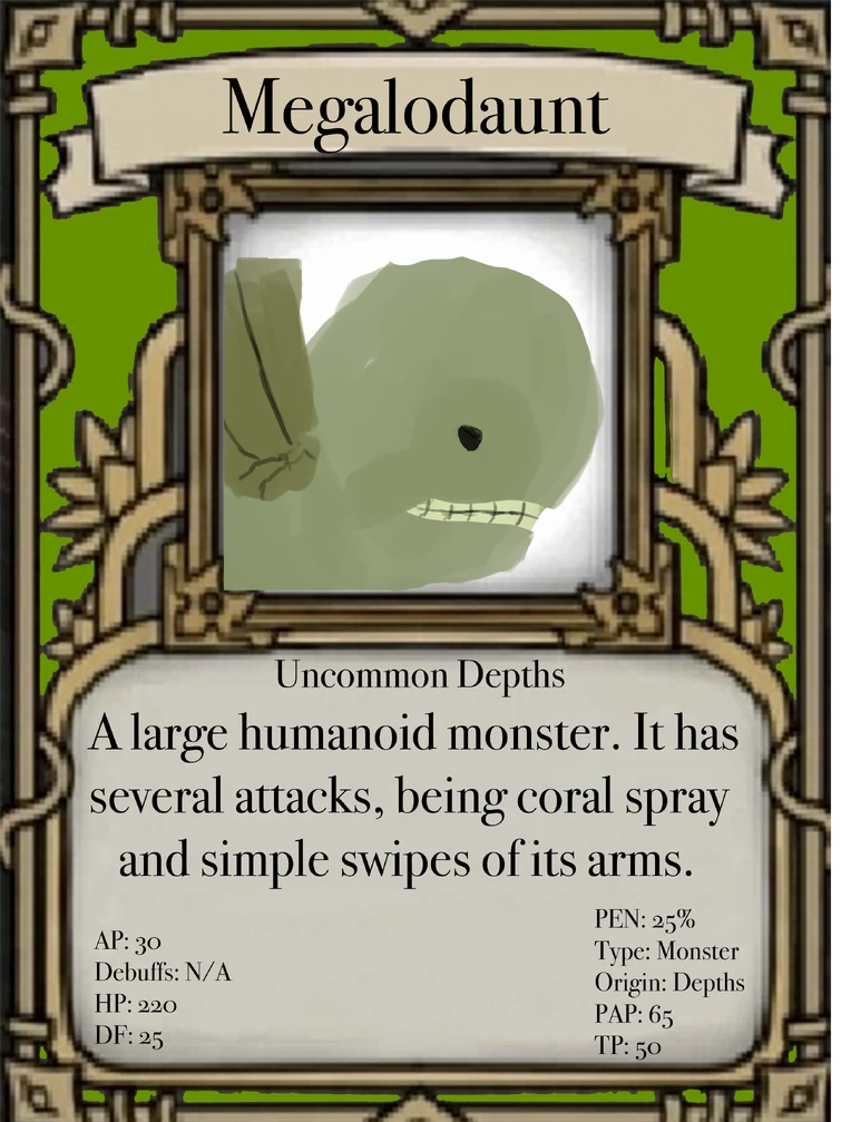 where is megalodaunt | Fandom