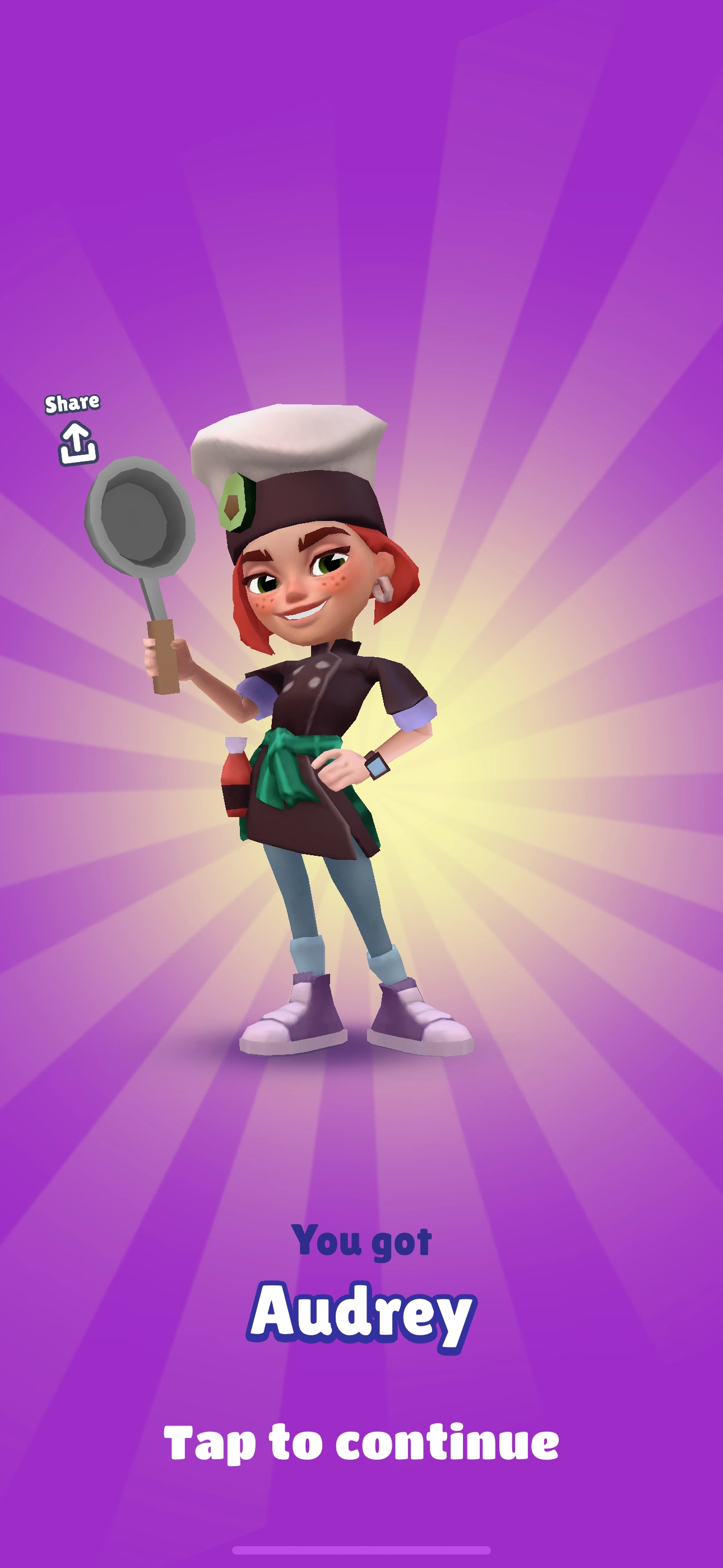 I unlocked Audrey! | Fandom