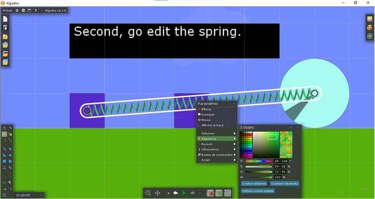 hey zvardin the cool guy, i made a A-120 effect of the glitch in algodoo | Fandom