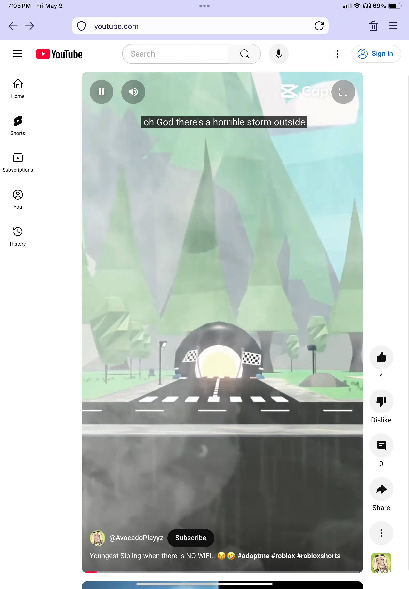 The One And Only Avocado Playz Video With Exactly No Comments At All ...