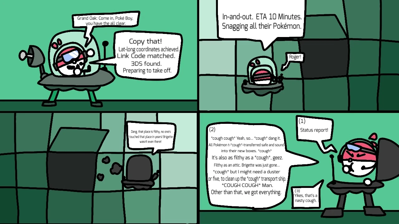 Pokémon Home Comic - Dinky, Dusty DS | Fandom