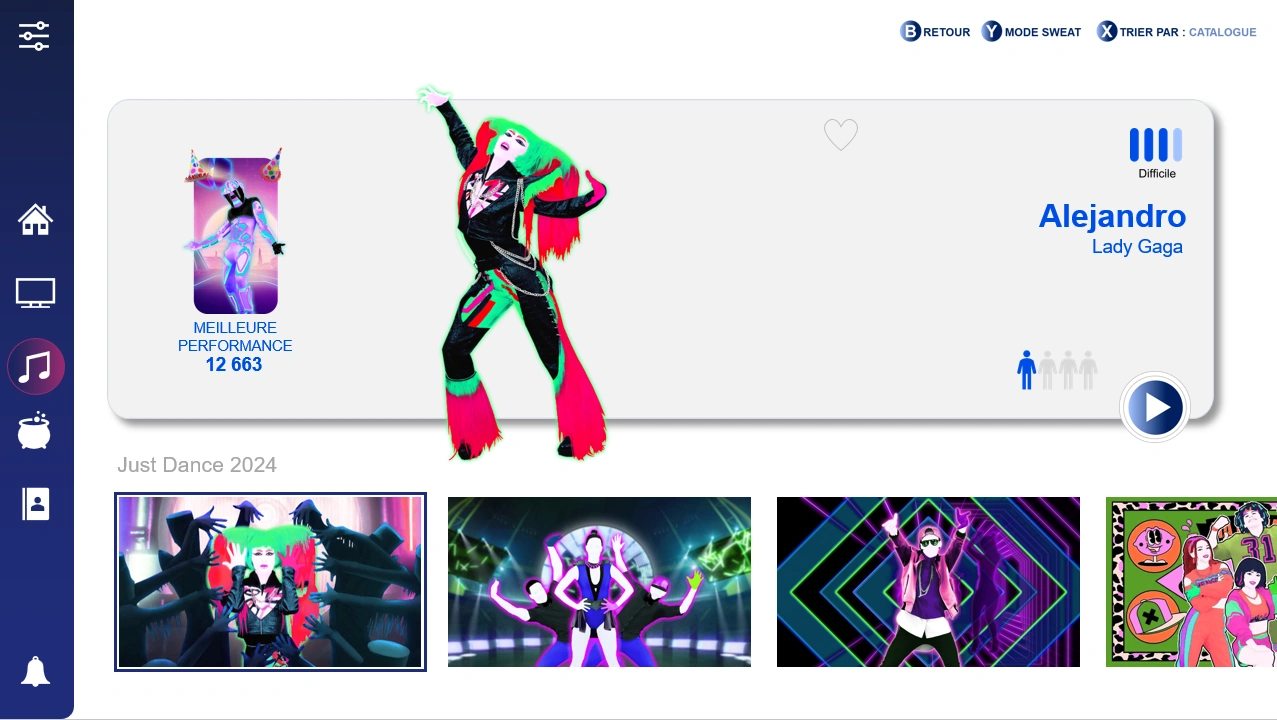 I’m creating a new menu for Just Dance 2024 tell me which style you ...