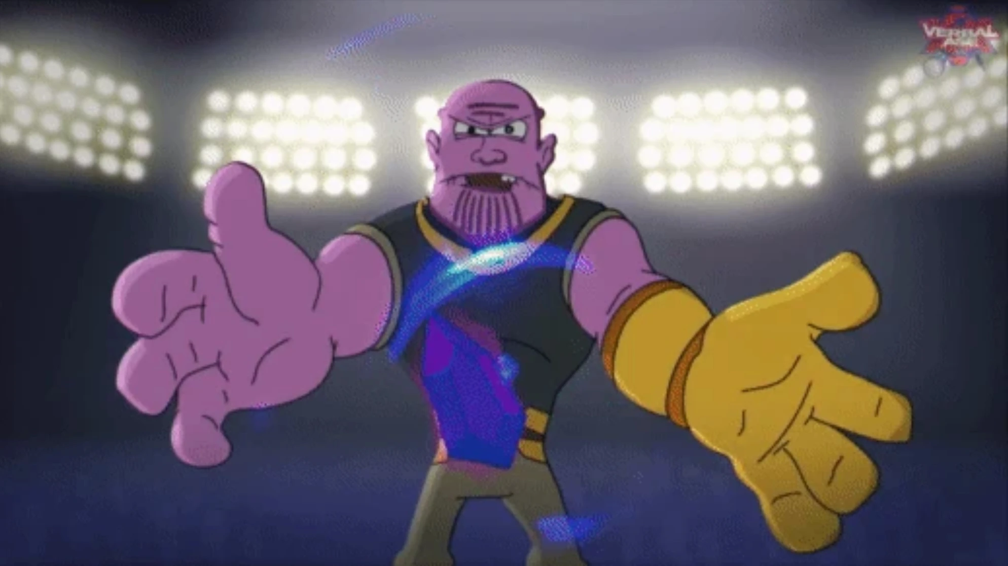 Friendly droid explaining to the other droids where there weapons went ...