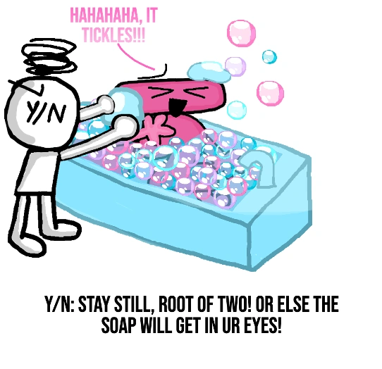 Square Root of Two's bath time 🧼 | Fandom