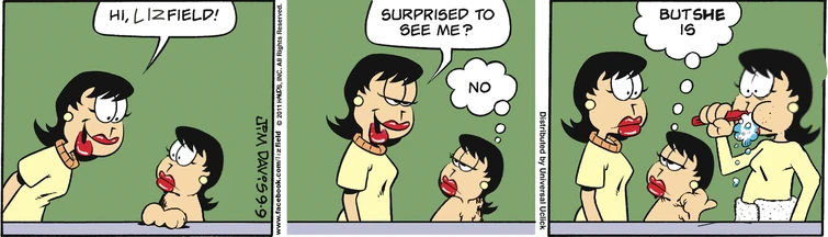 lizfield comic | Fandom