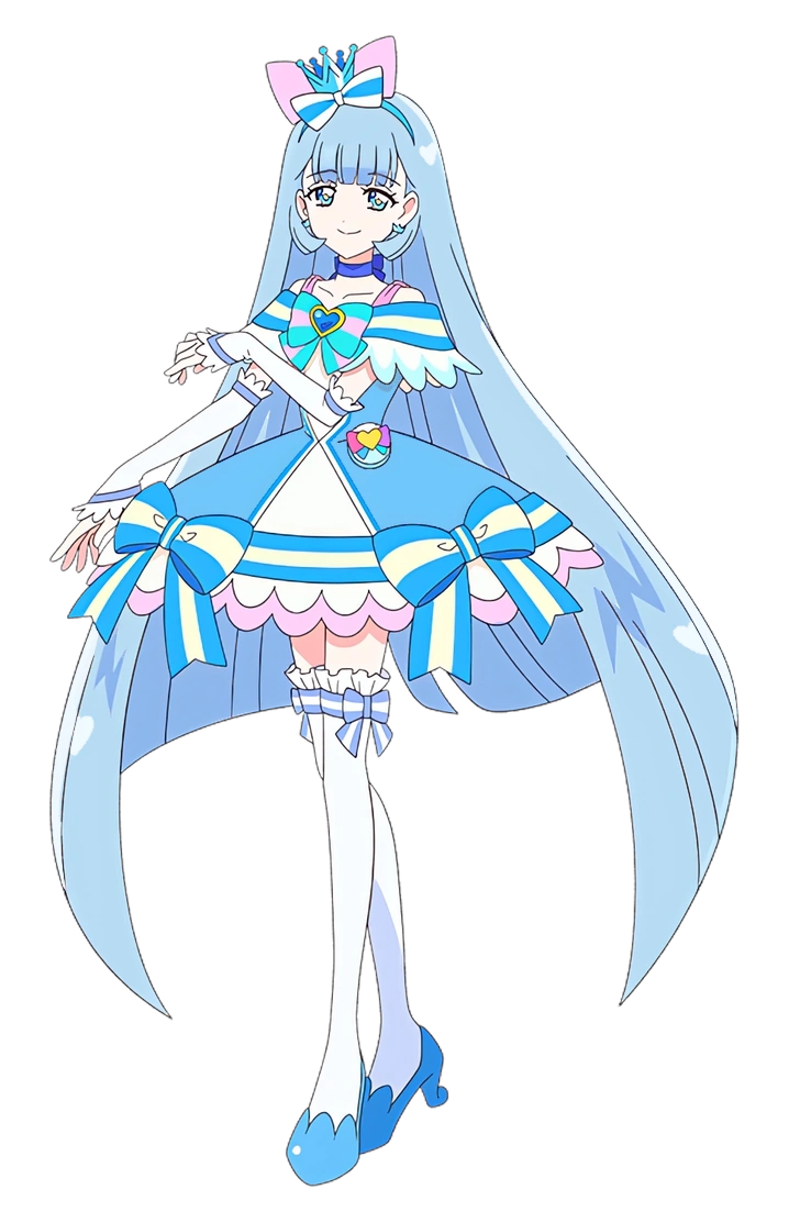 Cure Nyammy as a “blue” cure. | Fandom