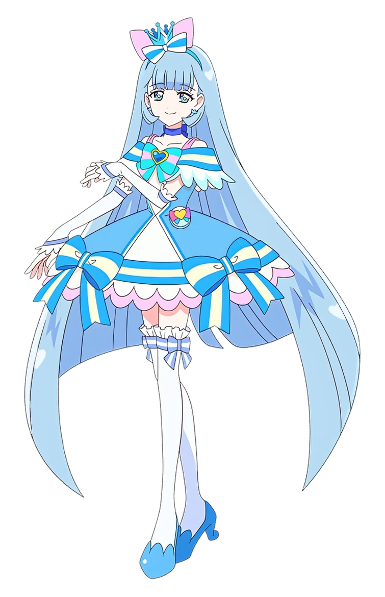Cure Nyammy as a “blue” cure. | Fandom