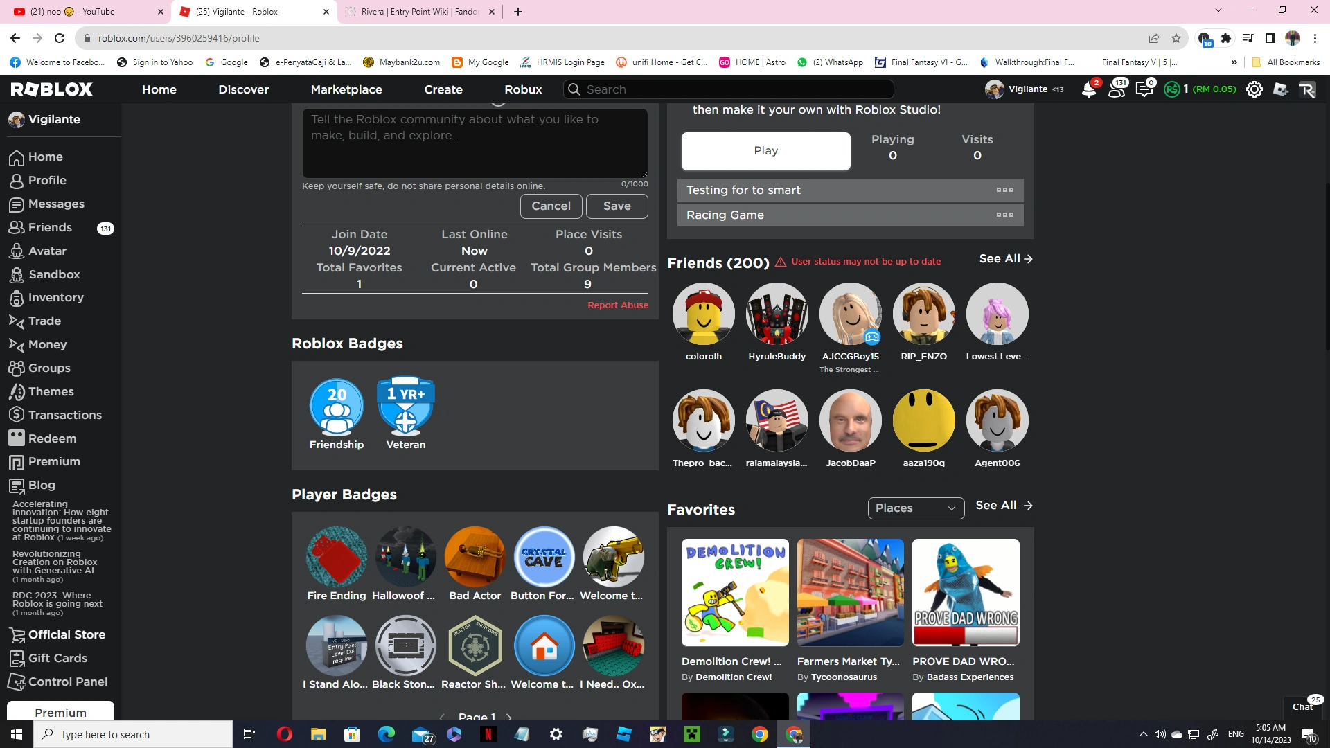 Guy I got 2nd Roblox Badge | Fandom