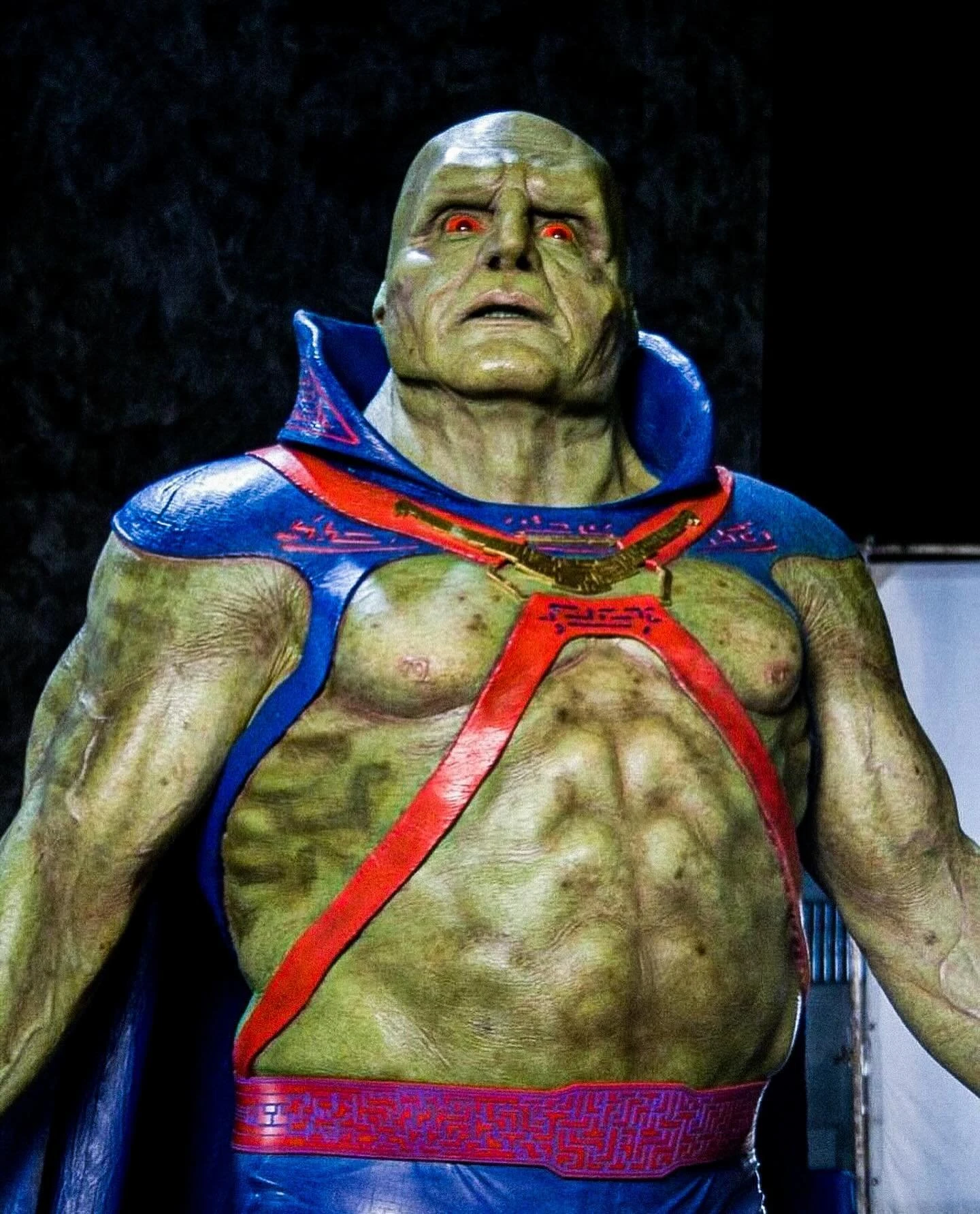 Our first proper look at Martian Manhunter in the cancelled film ...