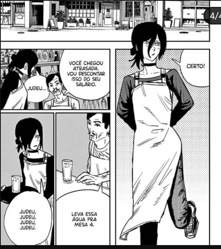 Sobre a cena dublada do Demônio do Futuro de Chainsaw Man, qual é a ...