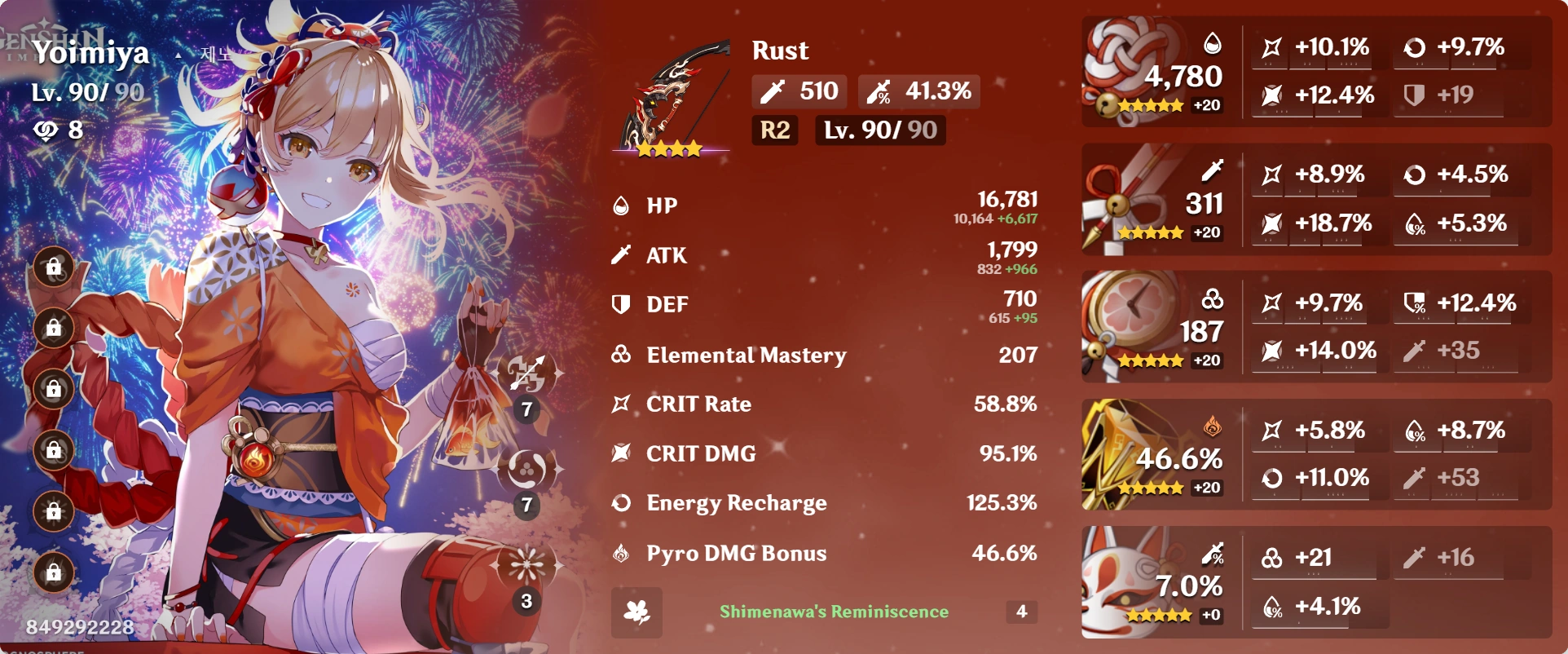 Rate my yoimiya bulid | Fandom