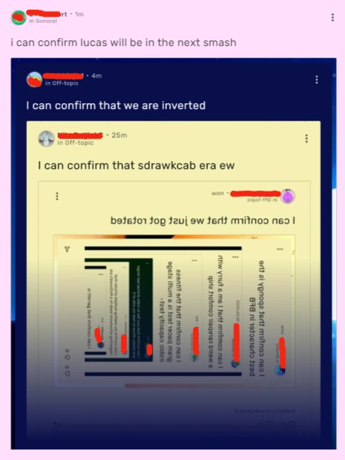 I can confirm that the people in this post wished to remain anonymous ...