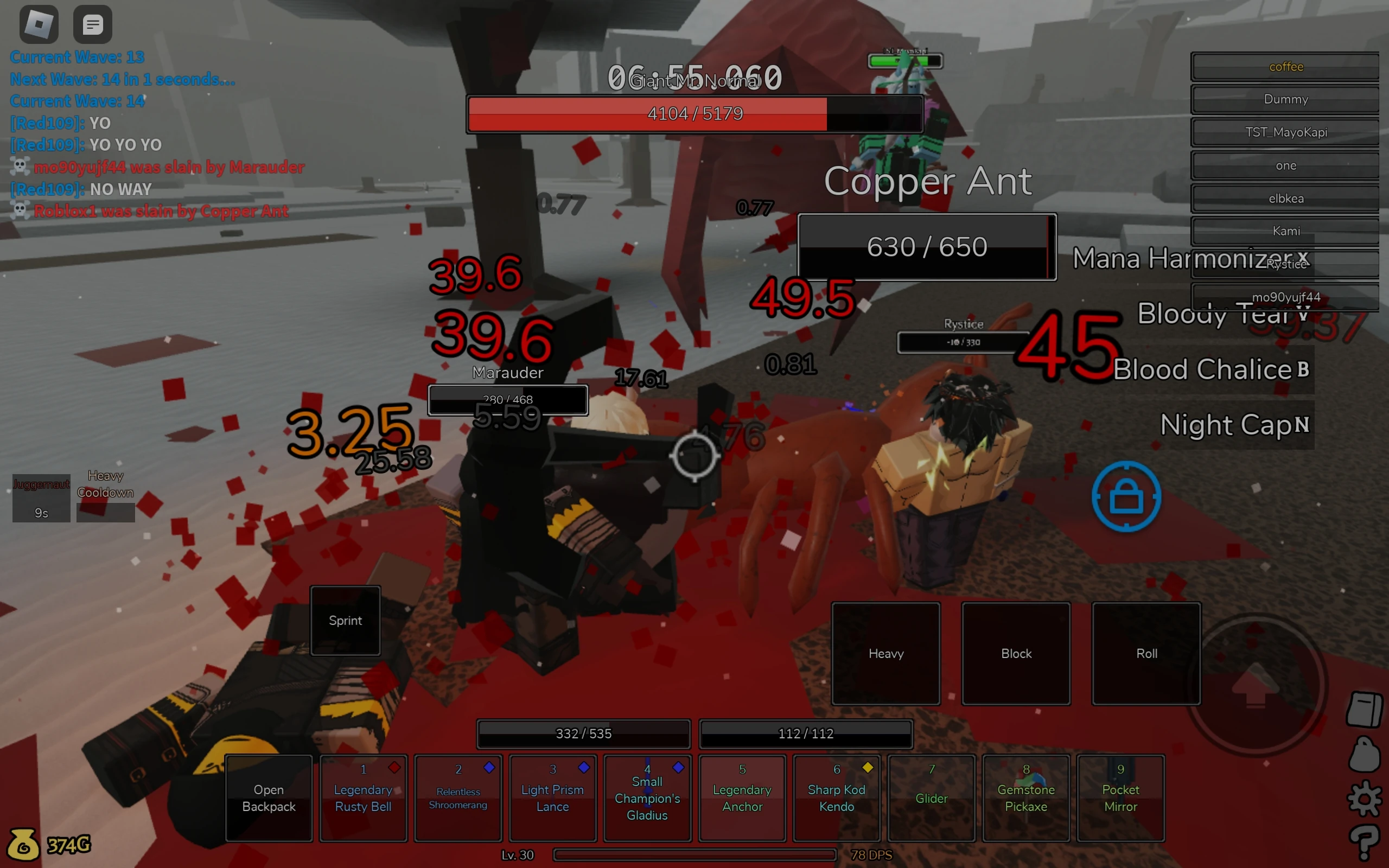 WE WERE DOING THE EVIL ARMY THEN GIANT MR NORMAL AND WAY COOL MAGMA ...
