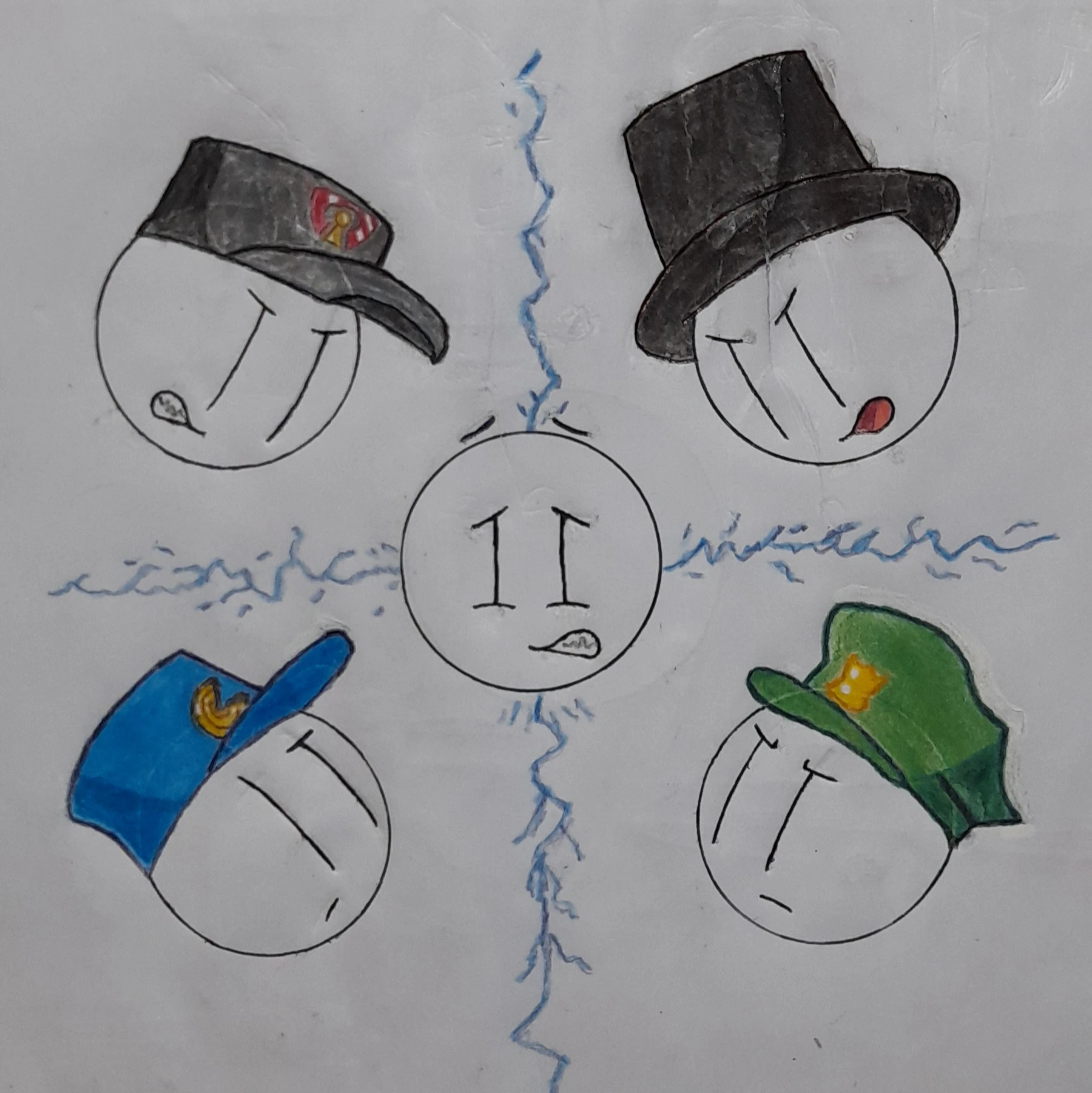 Una version mejorada y actualizada del primer dibujo que hize sobre ...
