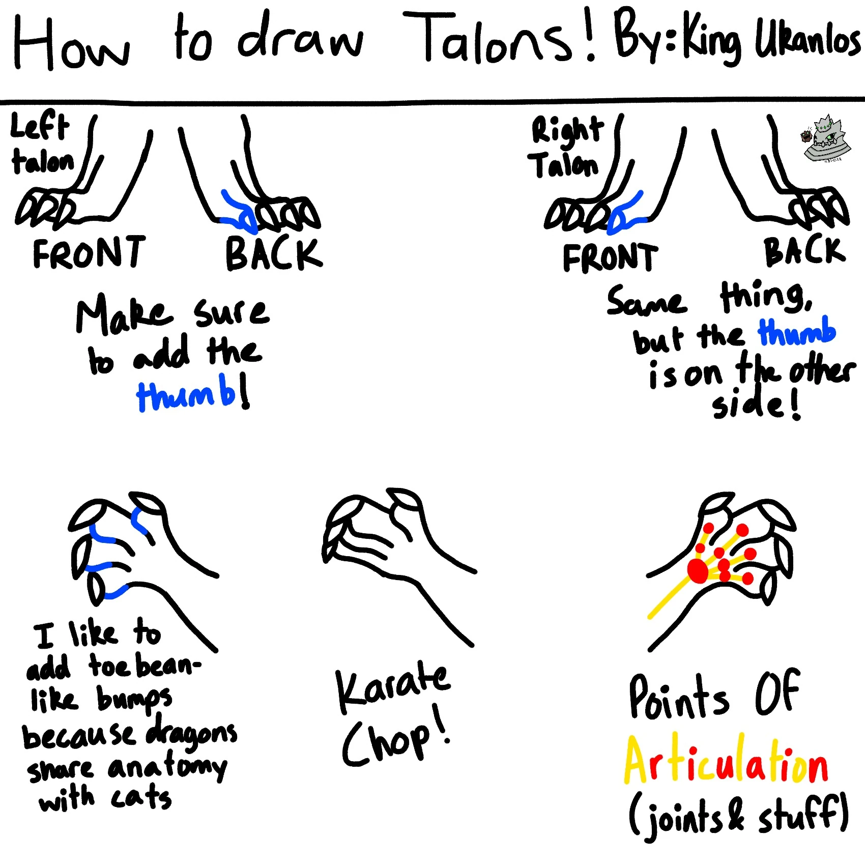 Talon drawing Help! | Fandom