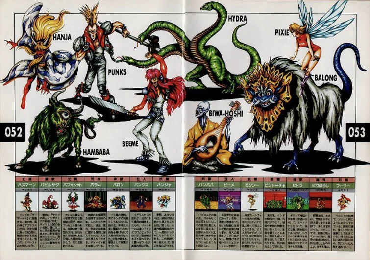 A collection of cool demon art from Megami Tensei II | Fandom