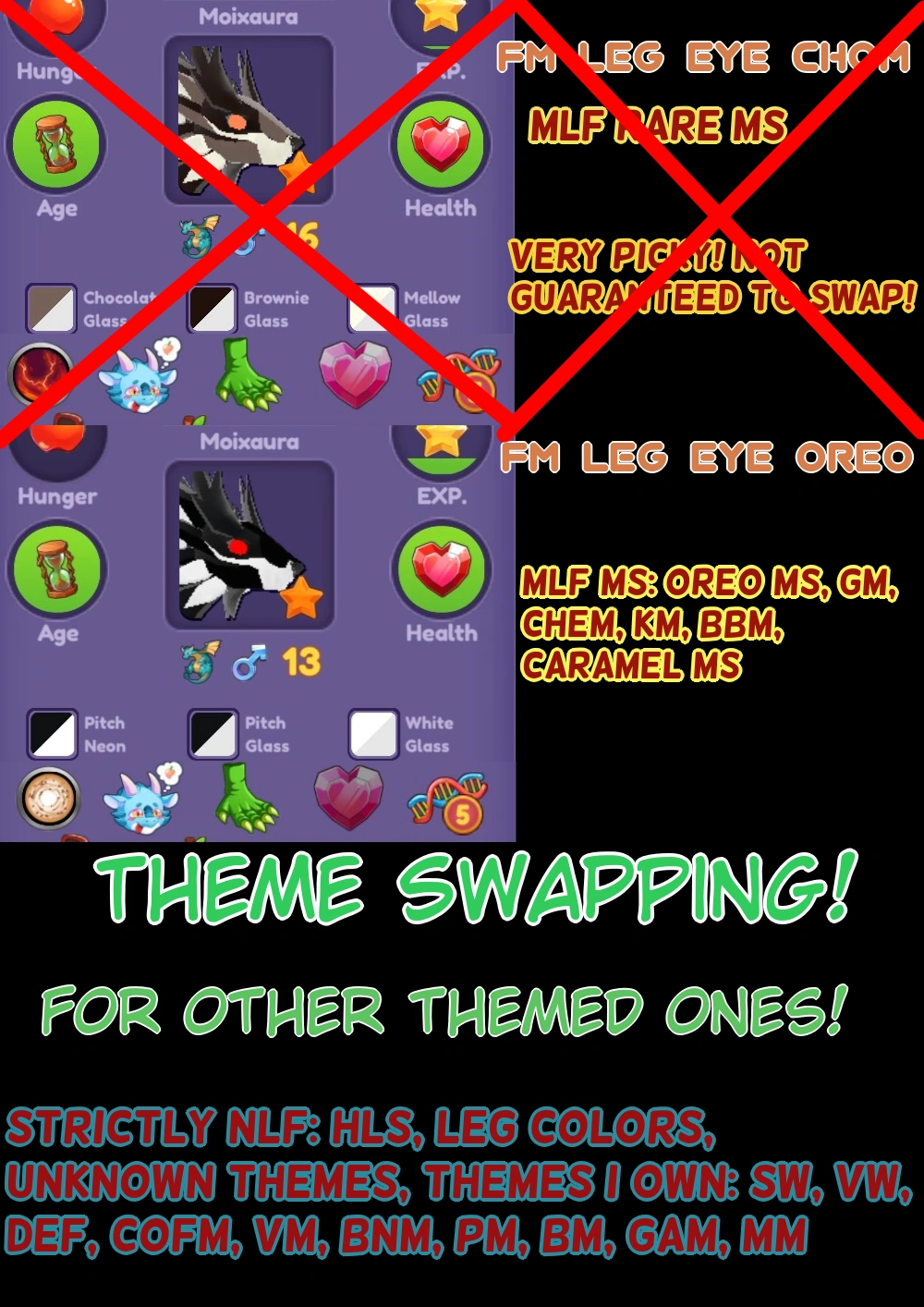Moix Swap/Selling | Fandom