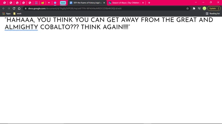 AHA IMMA CONTINUE CHAPTER 7 TILL I CANT ANYMORE | Fandom