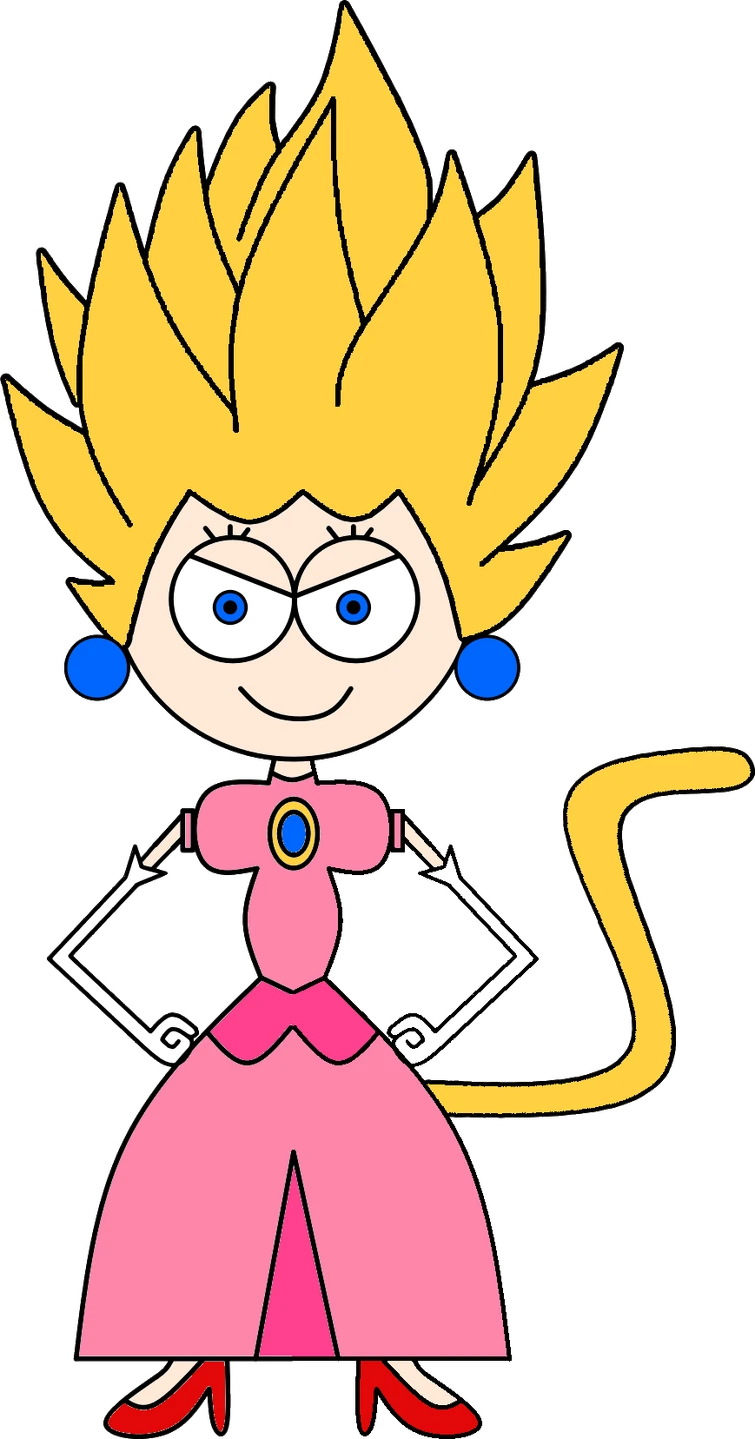 What would Princess Peach look like if she went Super Saiyan ? | Fandom