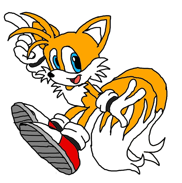 Extremely bad drawings of Sonic and Tails | Fandom