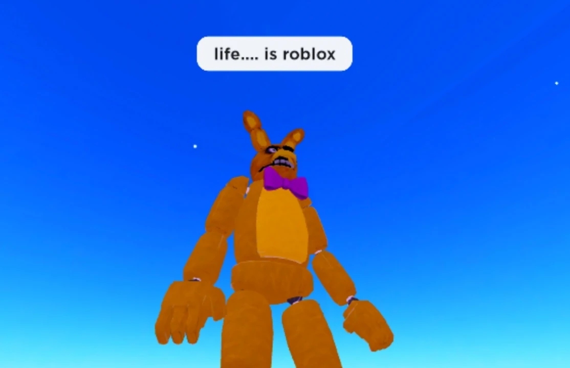 SCREW YOU (adds springbonnie to roblox as a playable avatar) | Fandom
