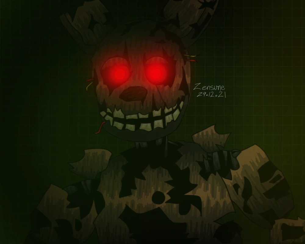 More art of the puppet and springtrap lol | Fandom