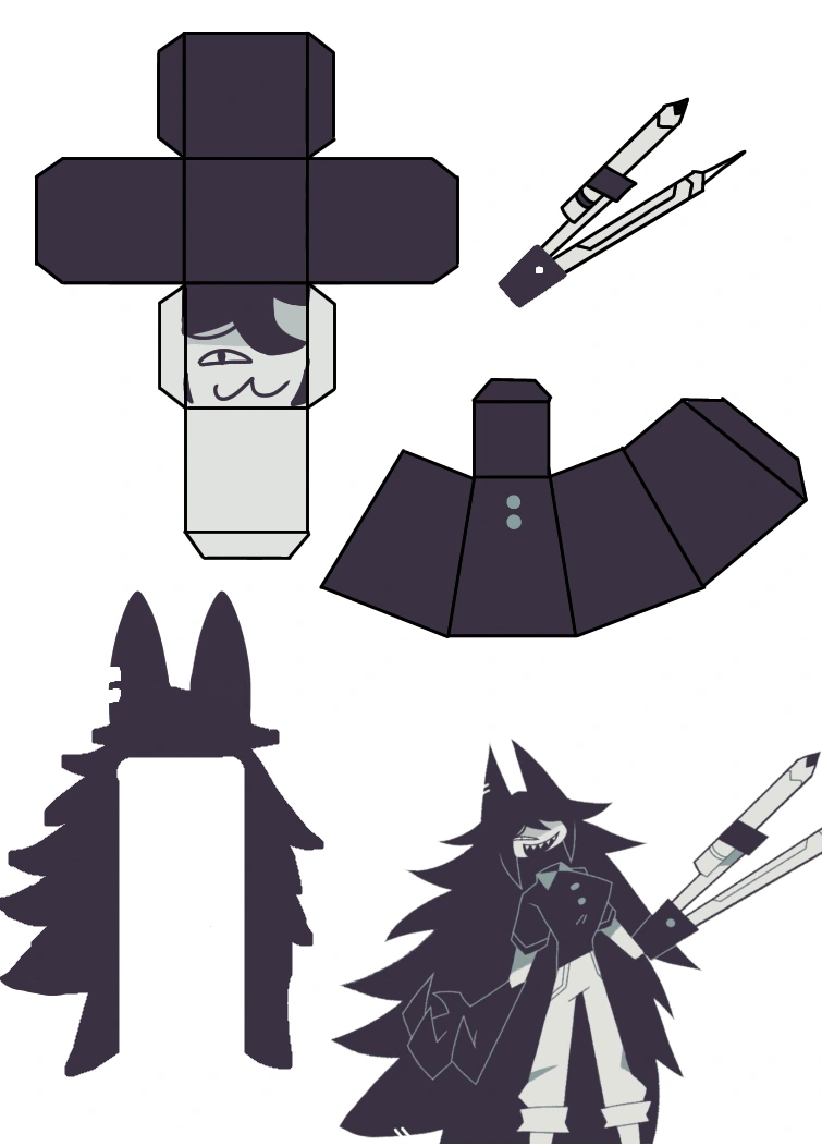 Miss circle paper doll printout | Fandom