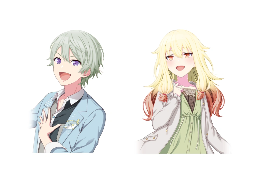 Pjsk random char colour swap! - Nene & Tsukasa | Fandom