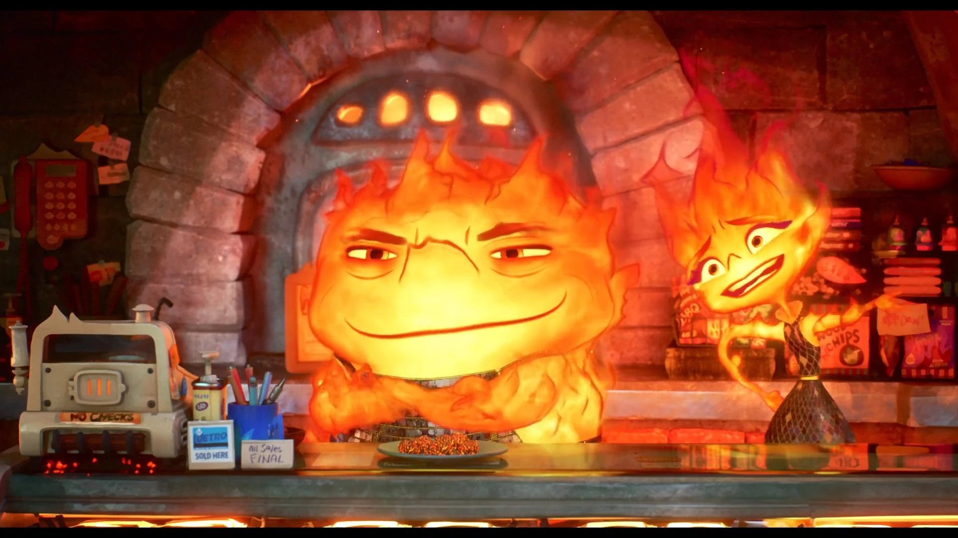 An image of pixar's upcoming movie "Elemental". Does this reminds you ...