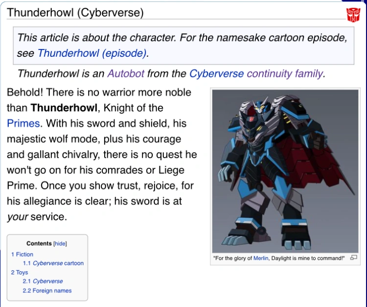 TOA Reference on TFWiki | Fandom