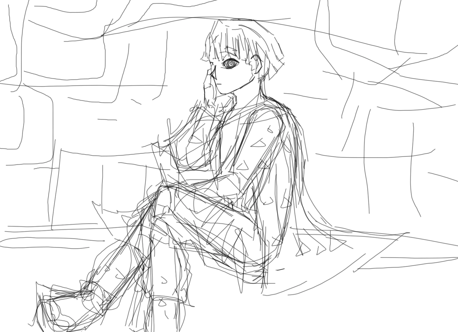 Guess who I am drawing. | Fandom