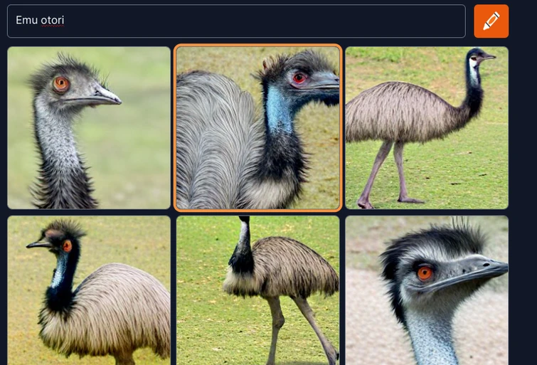 emu otori according to craiyon | Fandom