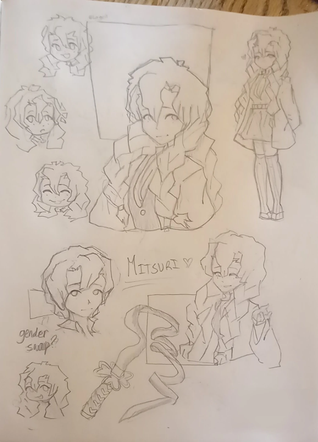 Mitsuri doodle page! | Fandom