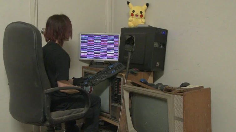 how calm this man is when smashing a computer scares me | Fandom