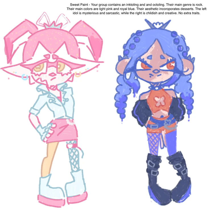 designing some new idols based on a generator :)) | Fandom