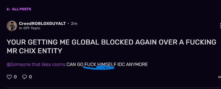 hey mods warn him pls!!!!!!!!!!!! | Fandom