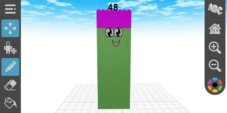 My own Numberblocks (41-49) | Fandom